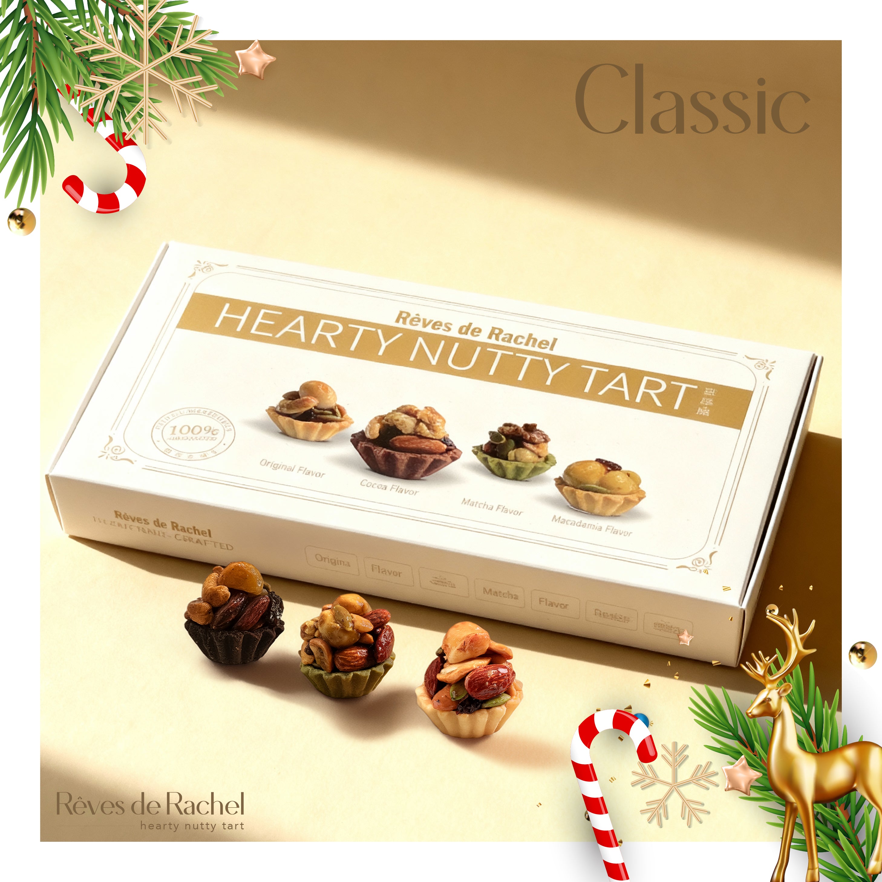 Hearty Nutty Tart Classic Box – RêvesdeRachel | Hearty Nutty Tart
